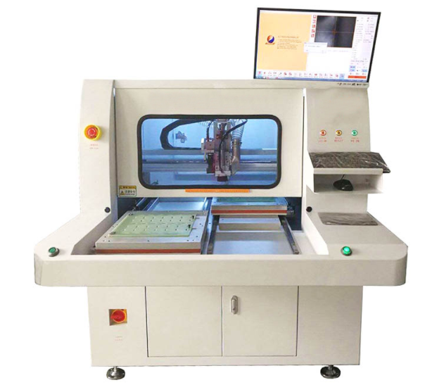 SMT PCB Router Machine ความแม่นยำในการตัด 0.05 มม. สำหรับการแยก PCBA