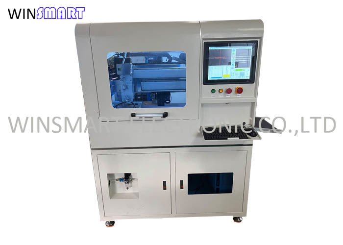 โต๊ะทำงานแบบหมุนได้ Inline V Cut PCB Depaneling Machine PCB Router