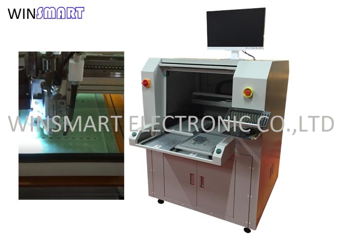 Semi Auto 60000rpm Spindle PCB Router Machine พร้อมเครื่องดูดฝุ่น 3HP